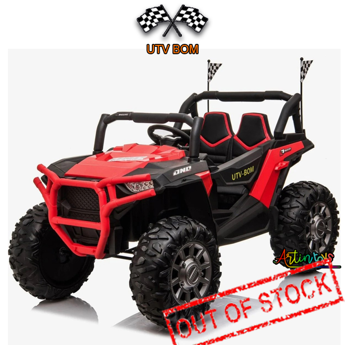 800 w UTV BOM 24 v Beach Buggy | Red | Artin Toys Adelaide