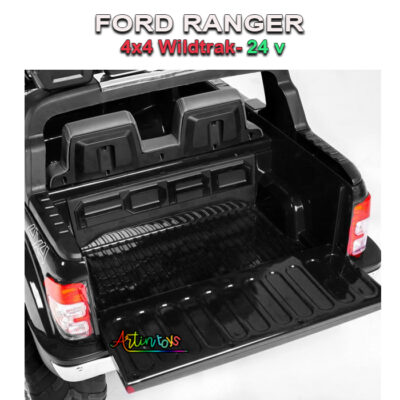 24 v Ride on car Ford Ranger - Black - Artin Toys Brisbane