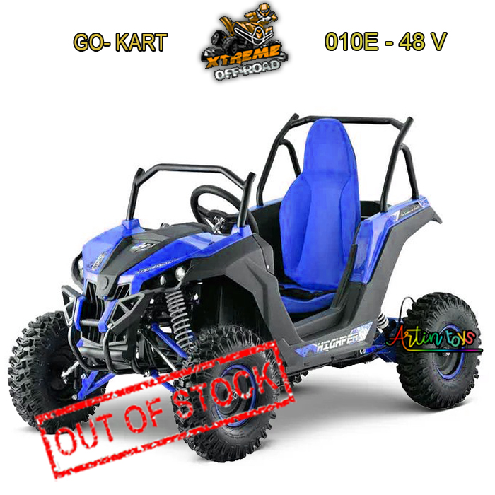 48 v GK-010E 1200 w race Go-Kart blue - Artin Toys Brisbane