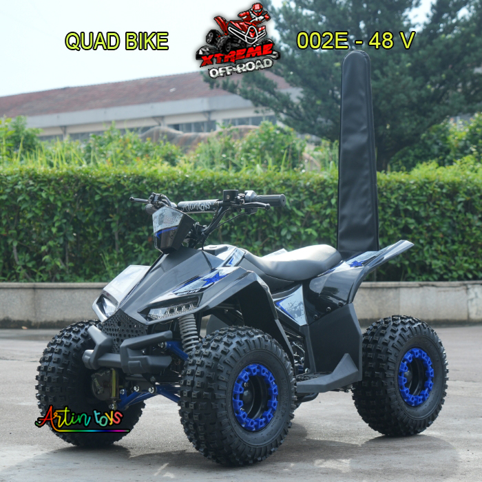 1200 w Quad 48 v Electric ATV blue (002E) - Artin Toys Brisbane