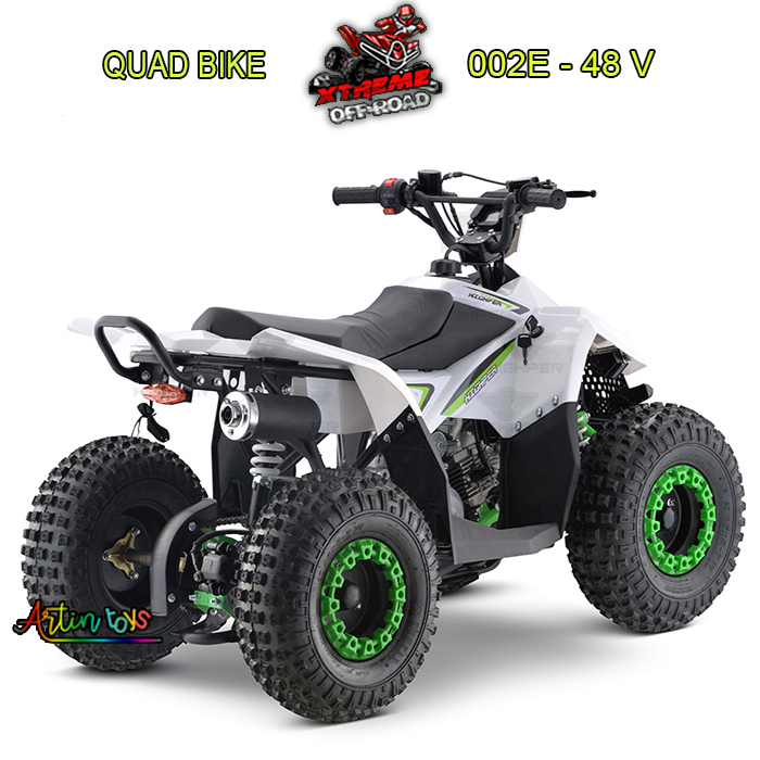 1200 w kids ATV 48 v Quad green (002E) - Artin Toys Brisbane