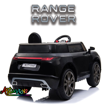 Kids electric ride on car 12 v Range Rover | Black | Artin Toys Melbourne