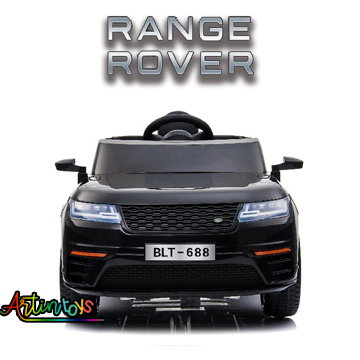 Kids electric ride on car 12 v Range Rover | Black | Artin Toys Melbourne