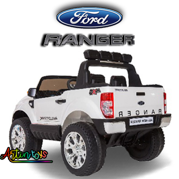 24 v Licensed ride on Ford Ranger kids car | WhiteArtin Toys Melbourne