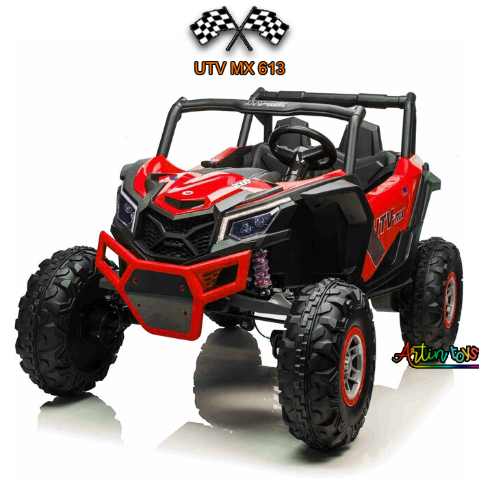 4WD 600 w Beach Buggy 24 v UTV MX 613 red - Artin Toys Sydney