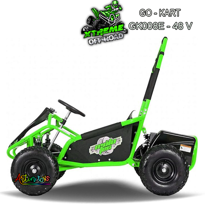Ride on Go Kart 48 v 1000 w green (GK-008e) - Artin Toys Sydney
