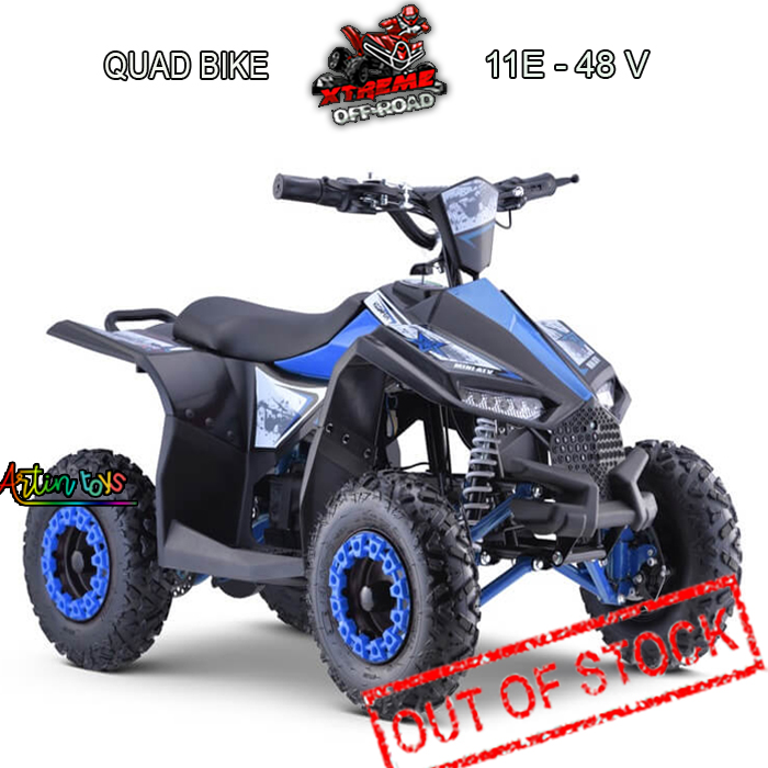1060 w quad bike 48 v Mega ATV 11E blue - Artin Toys Sydney