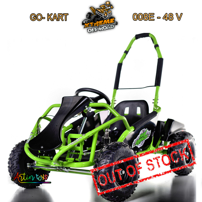 Ride on Go Kart 48 v 1000 w green (GK-008e) - Artin Toys Tasmania