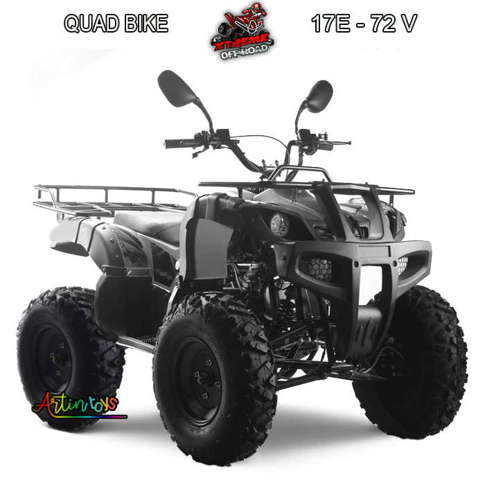 3000 w electric ATV 72 w Quad black - Artin Toys Tasmania